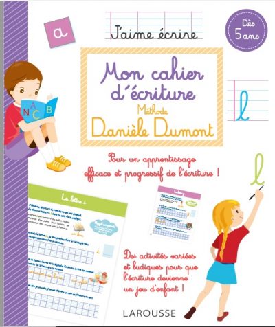 Des cahiers d’écriture pour la maison – Le geste d'écriture